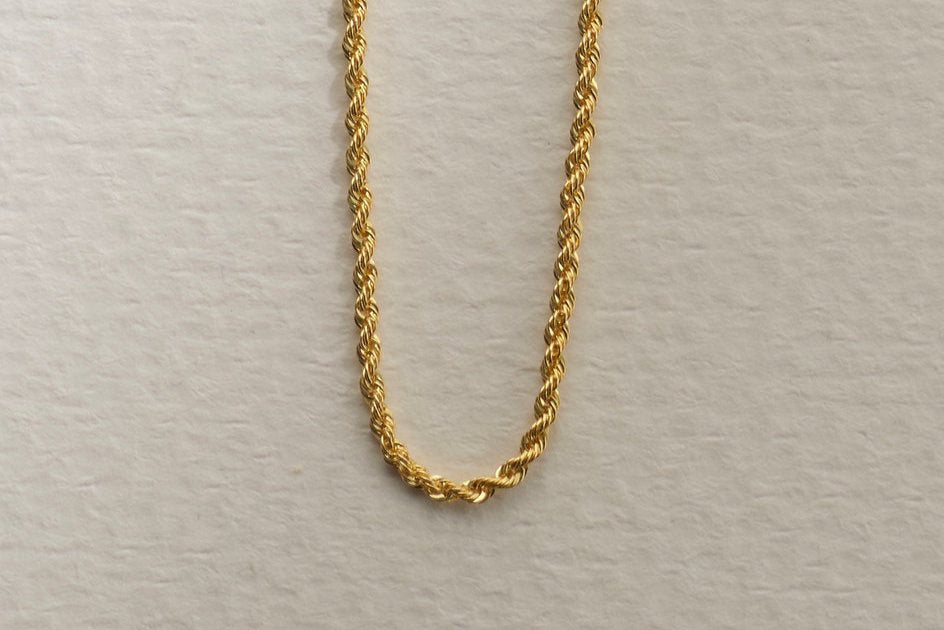 JPX Classic French Rope Chain – Jean-Paul Xavier